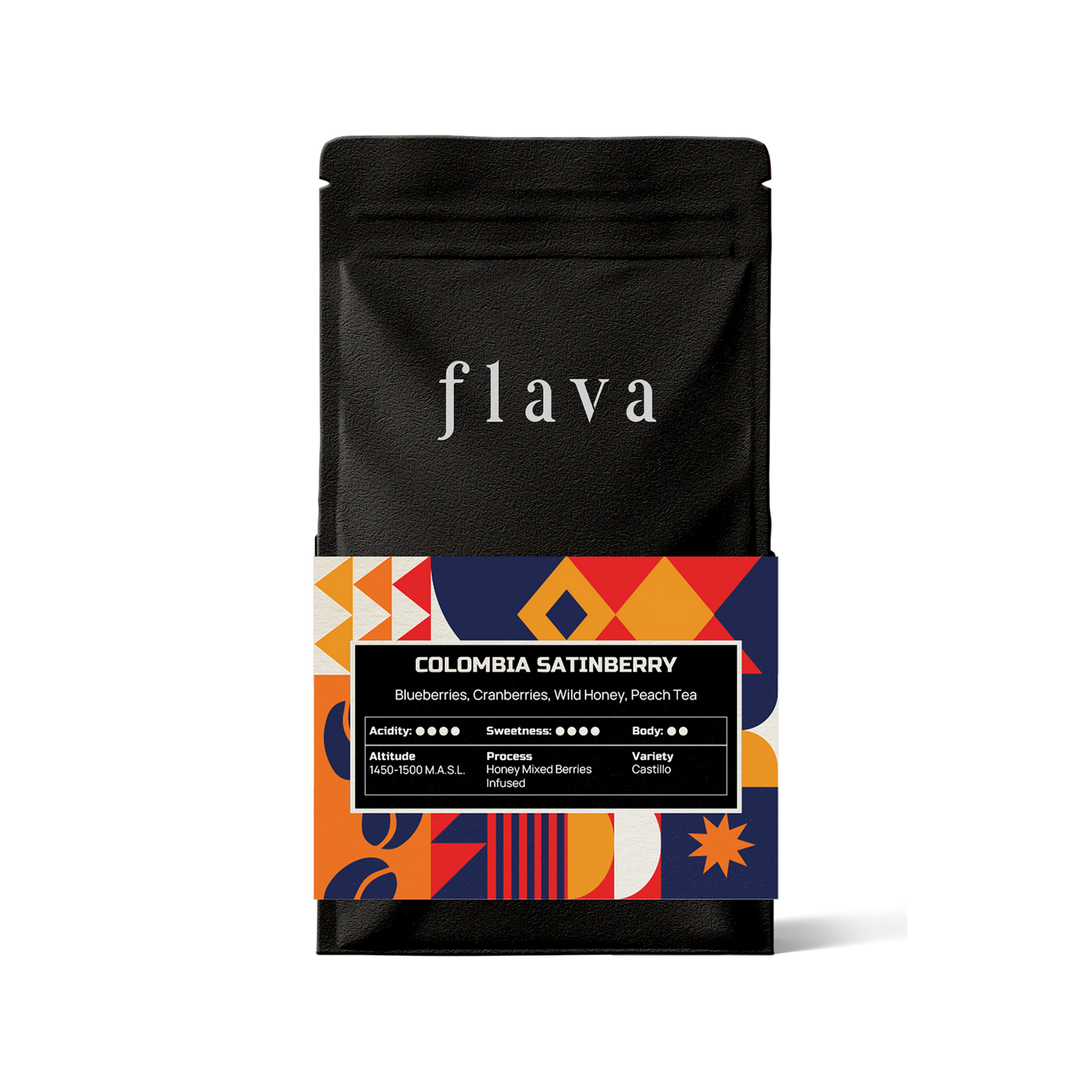 Flava's Colombia Satinberry Coffee Beans